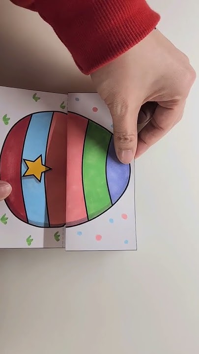 Easter Egg Pop Up Card #art #craft #easycrafts #easter - YouTube