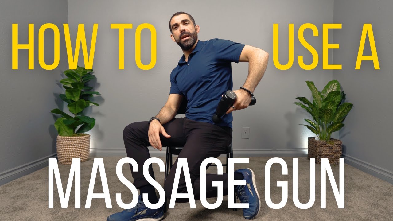 How to Use a Massage Gun: Upper & Lower Body Techniques Explained - YouTube