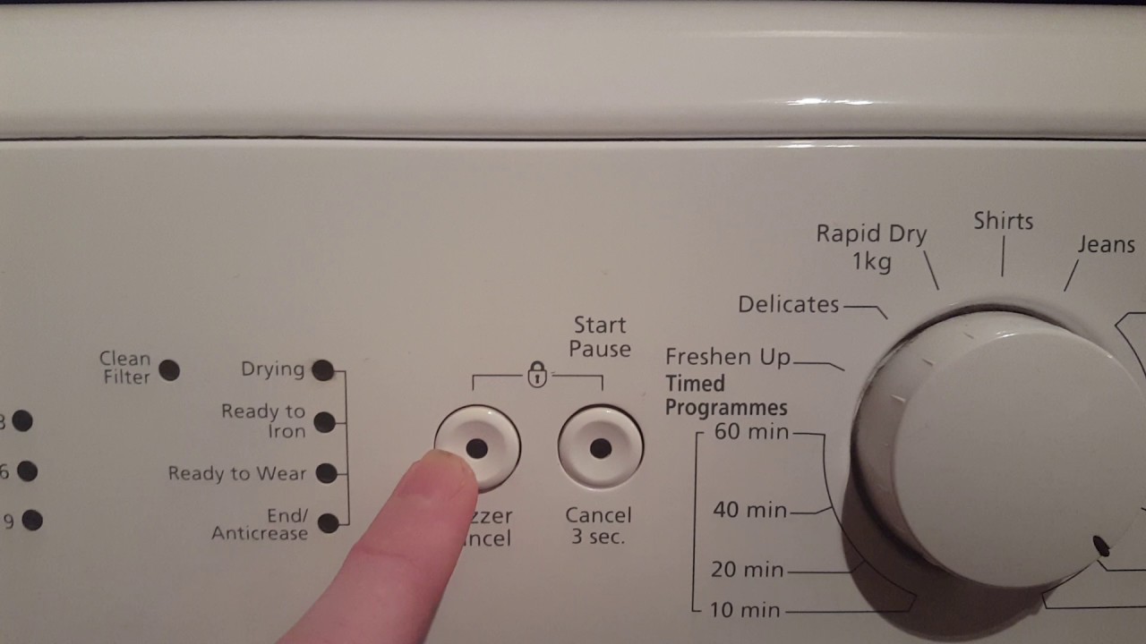 My review of my BEKO DRVS 73W Tumble Dryer - YouTube