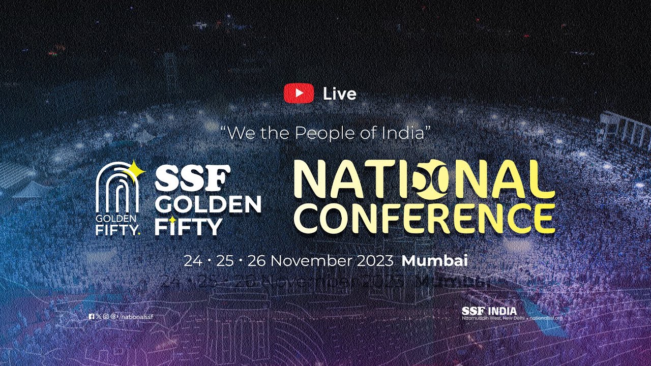 LIVE | SSF GOLDEN FIFTY NATIONAL CONFERENCE | EKTA UDYAN MUMBAI - YouTube