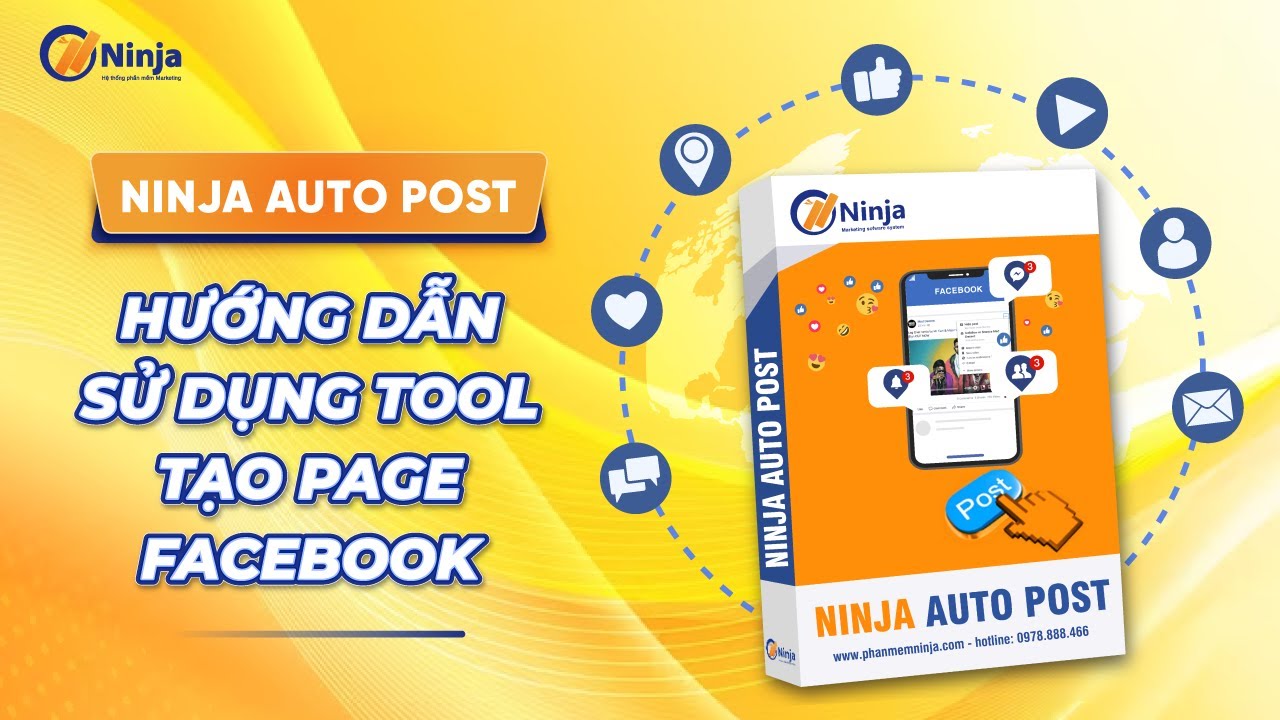 Ninja Auto Post - Hướng Dẫn Sử Dụng Tool Tạo Page Facebook Hàng Loạt ...