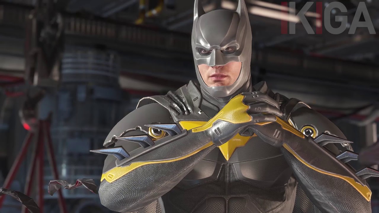 BATMAN & BRUCE WAYNE ALL MIRROR MATCH DIALOGUES & VICTORY ANIMATION ...