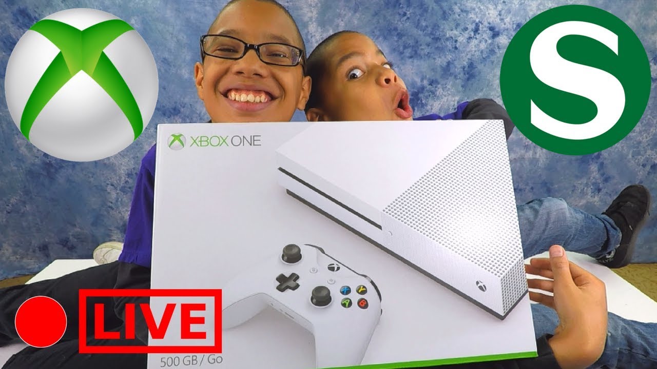 KIDS UNBOX XBOX ONE S Unboxing Fun - YouTube
