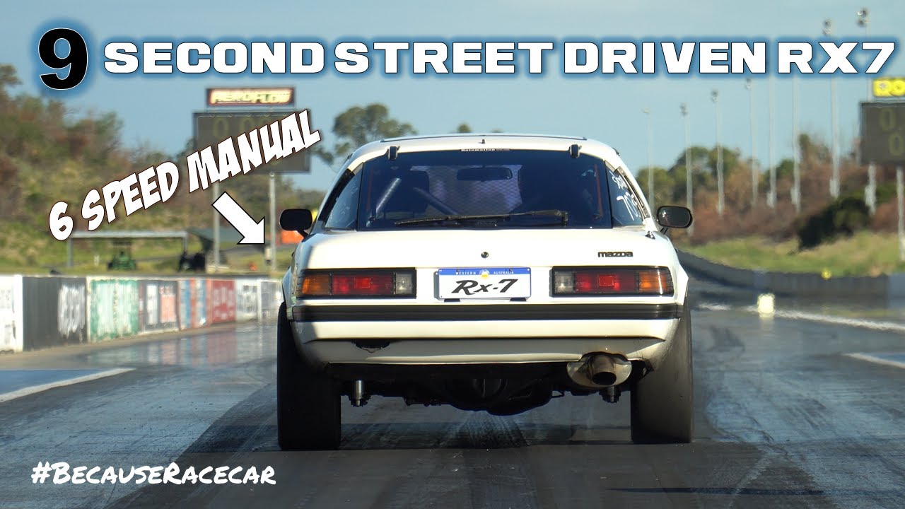 Street RX7 Runs 9's (with a T56 Manual Trans!) | Rotomotion | MAZDA ...