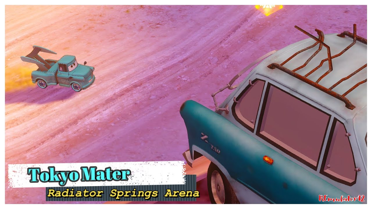 Cars 2 The Video Game | Tokyo Mater - Hunter Mode (Troika Missiles ...