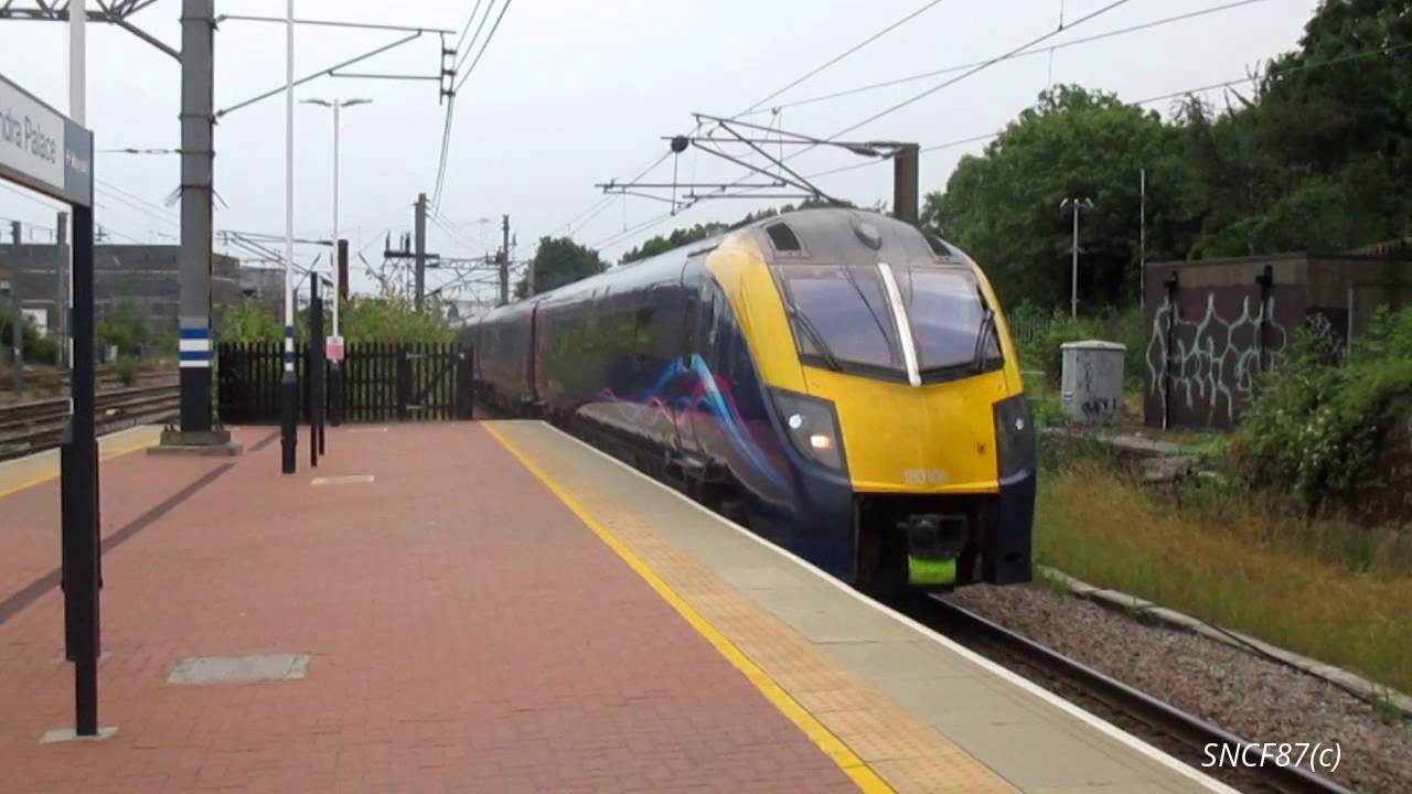 Great Western Class 180 passes at Alexandra Palace - YouTube