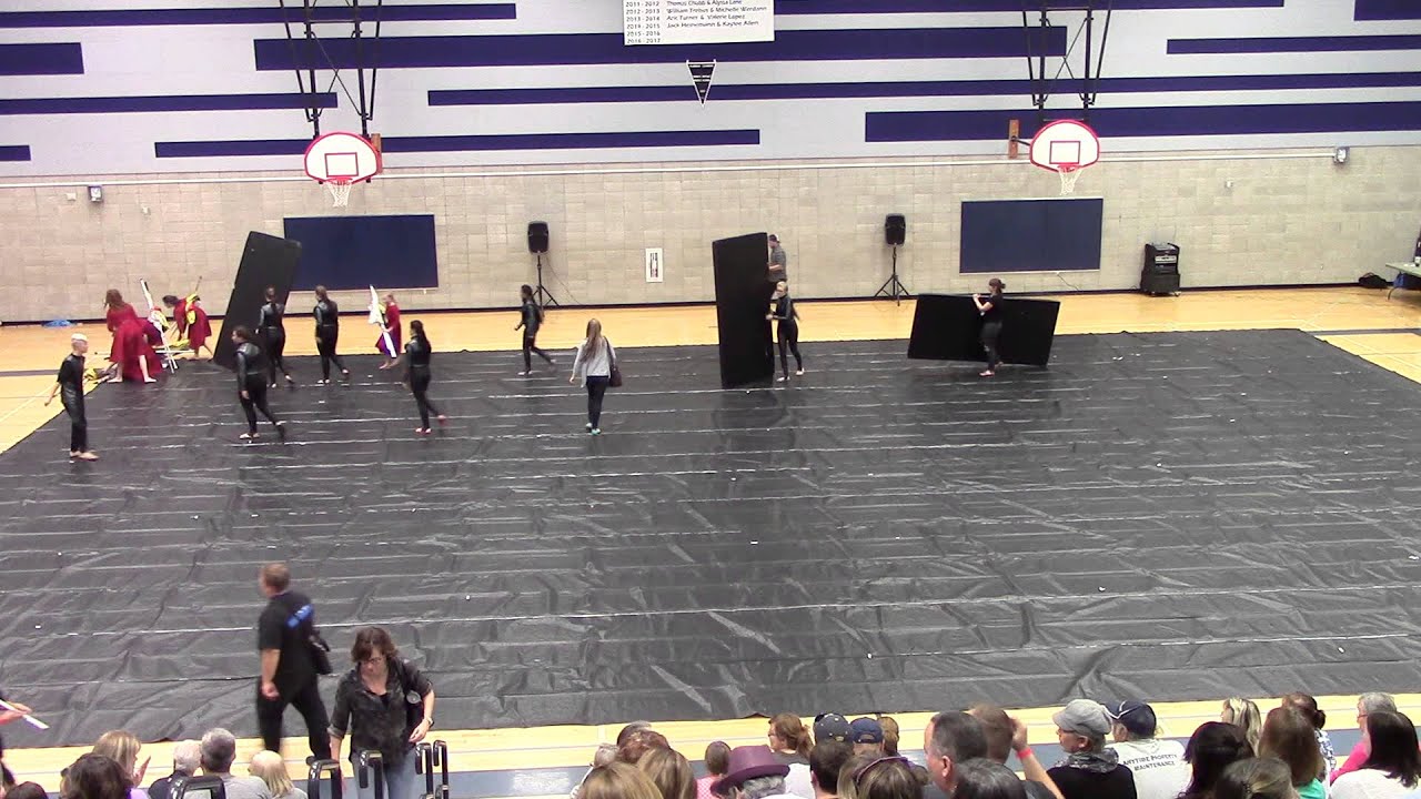 Shaw Middle School Color Guard- 2/27/16 - YouTube