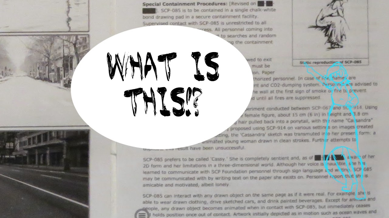 SCP-085 - YouTube