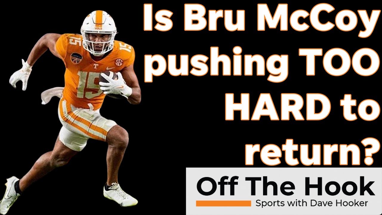 Bru McCoy healthy: Will Vols WR be Tennessee Football's top target ...