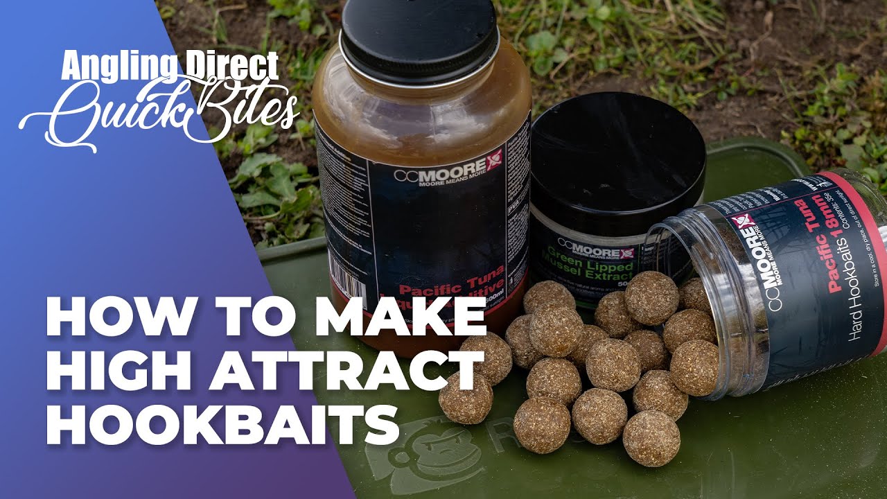 How To Make High Attract Hookbaits - Carp Fishing Quickbite - YouTube