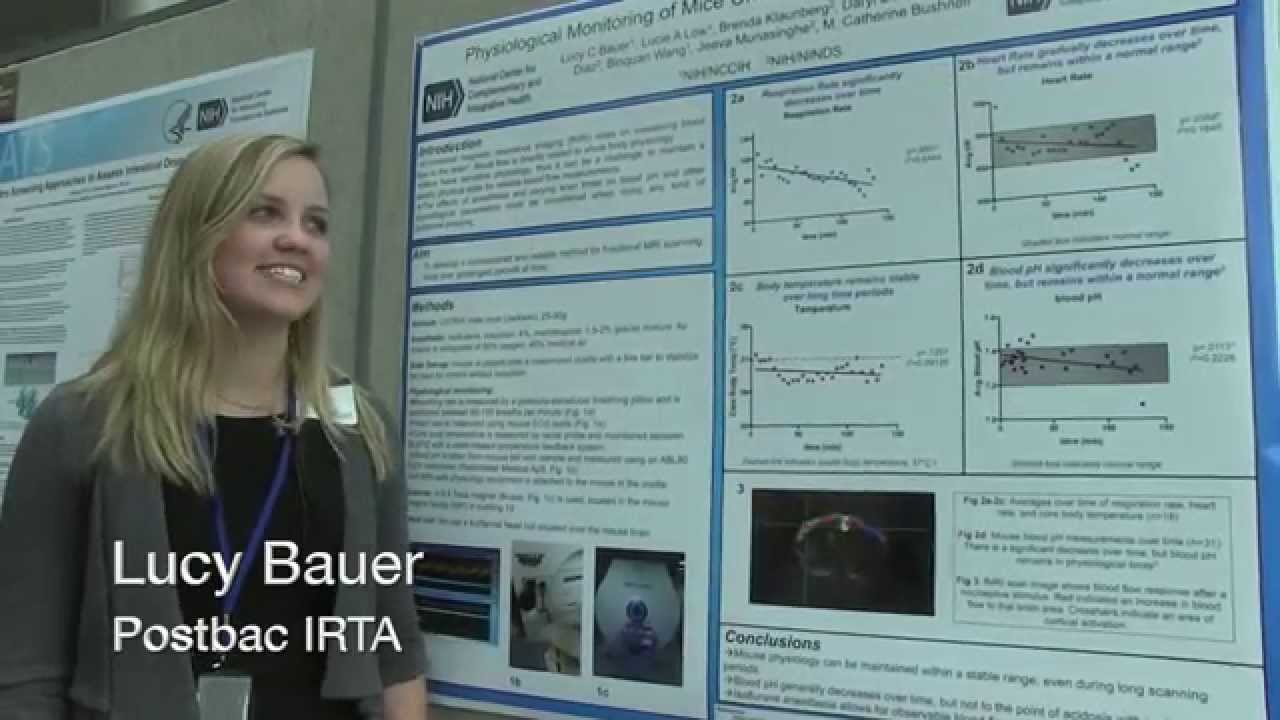 Lucy Bauer at NIH Postbac Poster Day 2015 - YouTube
