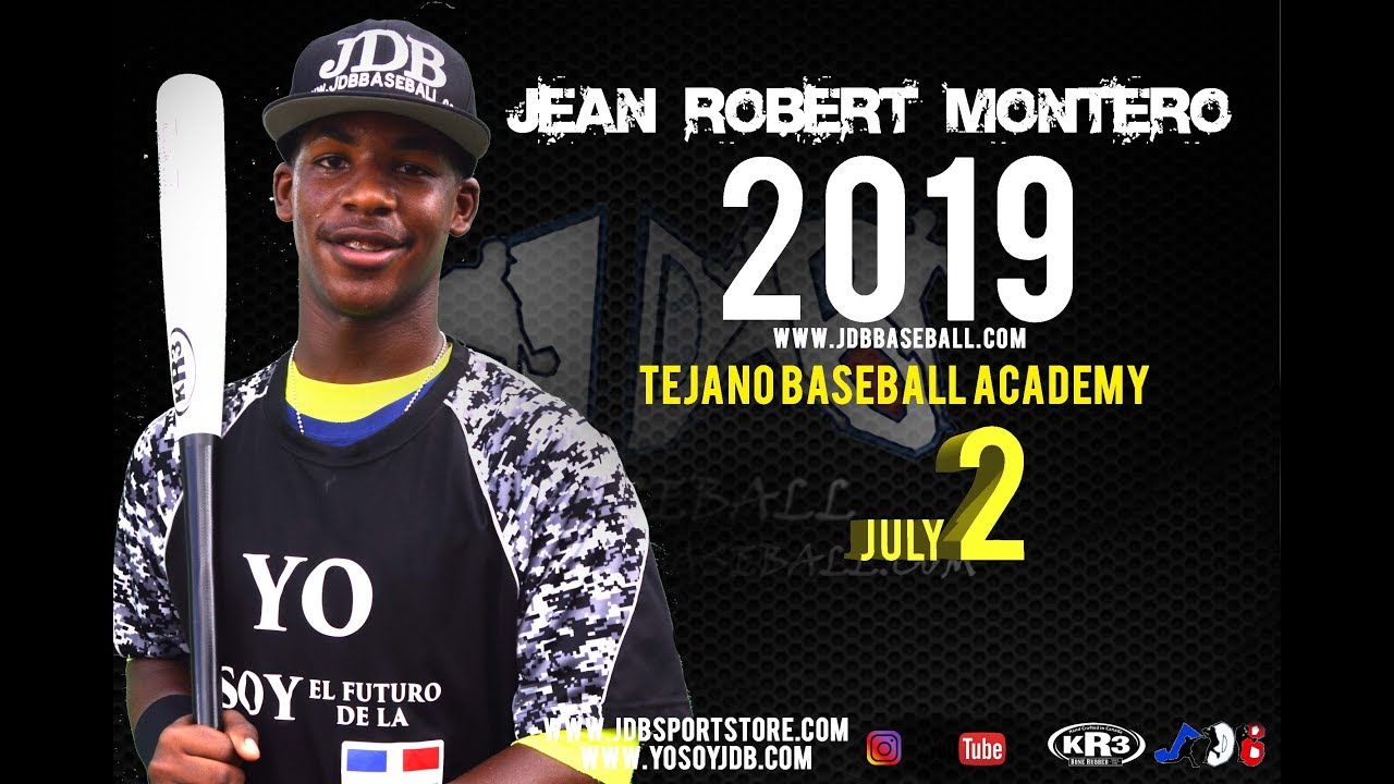 Jean Robert Montero SS 2019 Class from (Tejano Baseball Academy) Date ...
