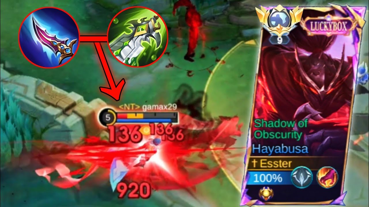 TOP GLOBAL HAYABUSA BEST COMBO 1HIT -Mobile Legends - YouTube