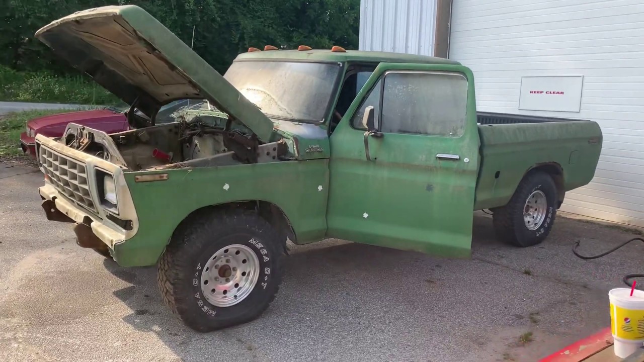 1979 Ford F100 SUPERCAB! Rescue - YouTube