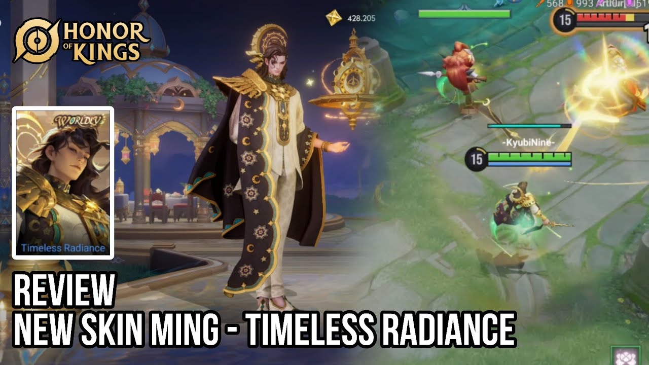 [HOK] Review New Skin Ming - Timeless Radiance | Honor Of Kings ...