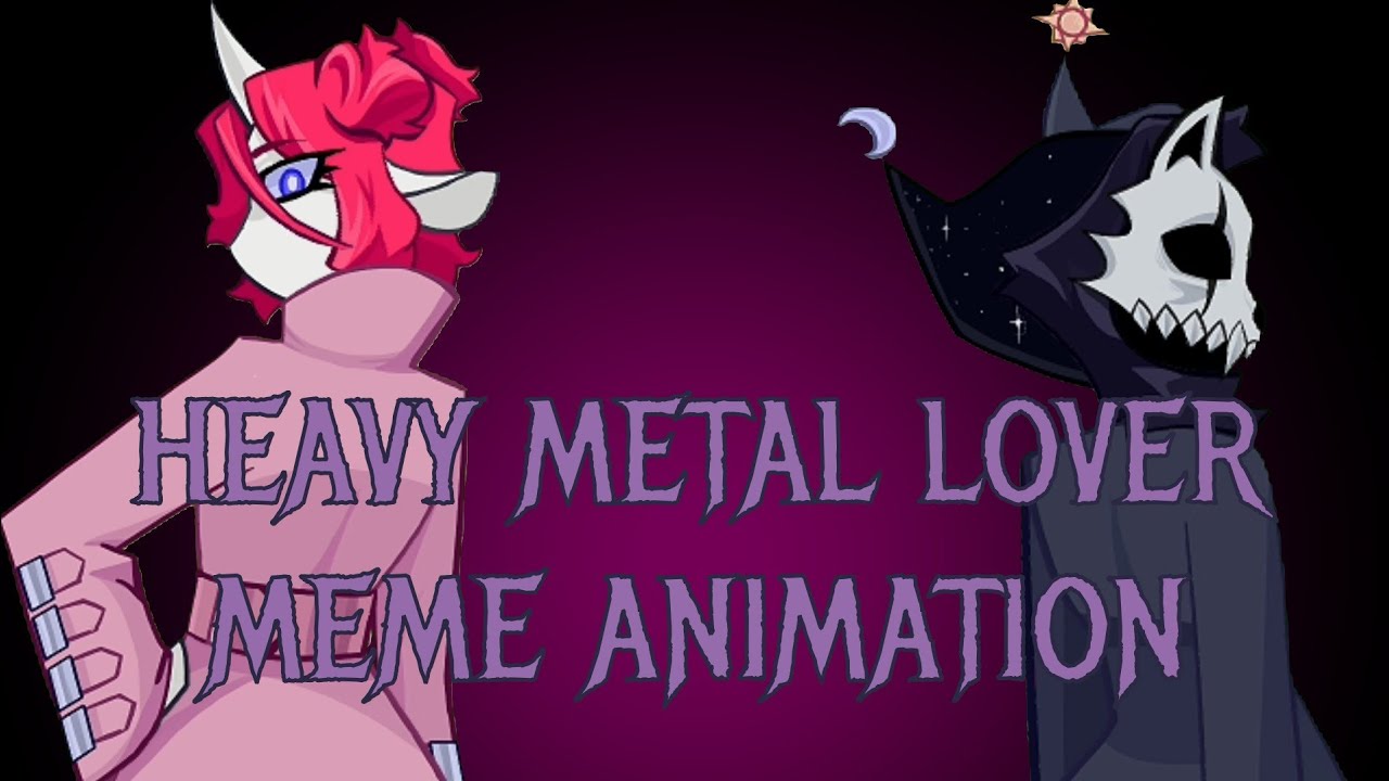 [OC] HEAVY METAL LOVER meme animation - YouTube