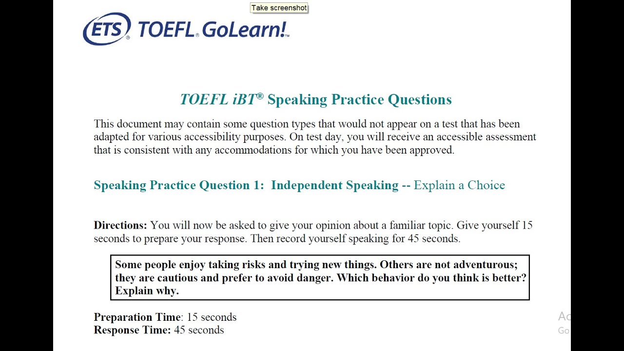 Ace the TOEFL Speaking Section: Top Scoring Strategies | TOEFL Speaking ...