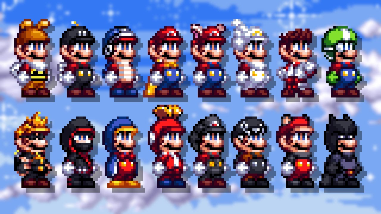 Super Mario World Revolution - All Power-Ups (SM4J). ᴴᴰ - YouTube