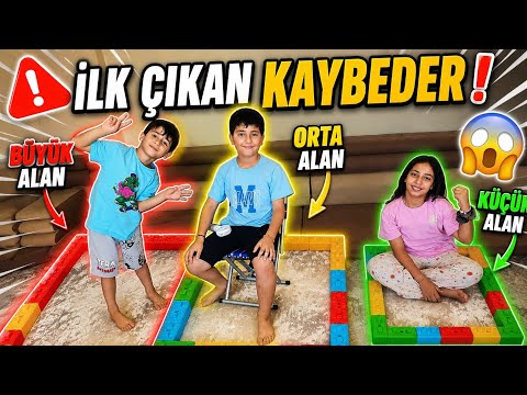 😱 BÜYÜK, ORTA ve KÜÇÜK ALAN MÜCADELESİ! İlk Çıkan KAYBEDER! 🏃‍♂️🔥Sizce kim kzanacak ?