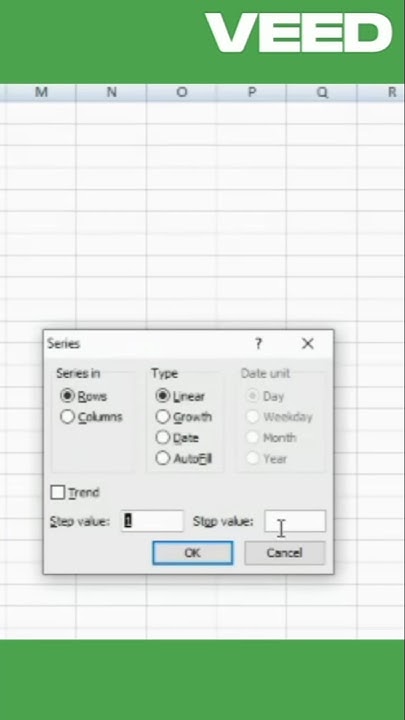 Useful new trick to type serial number in just few seconds#excel #exceltips #tricks #shortkey ...