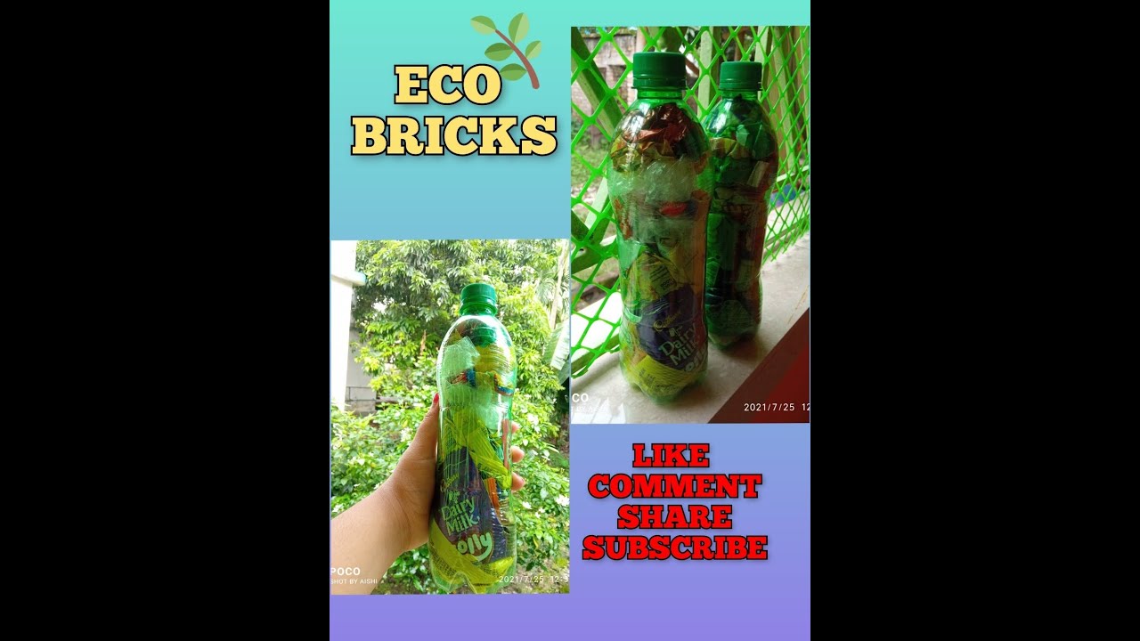 HOW TO MAKE ECO-BRICKS•|🌱SAVE NATURE🌱 - YouTube