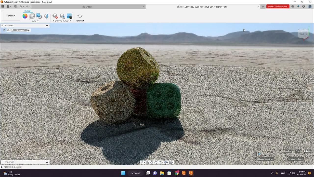 fusion 360 render - YouTube