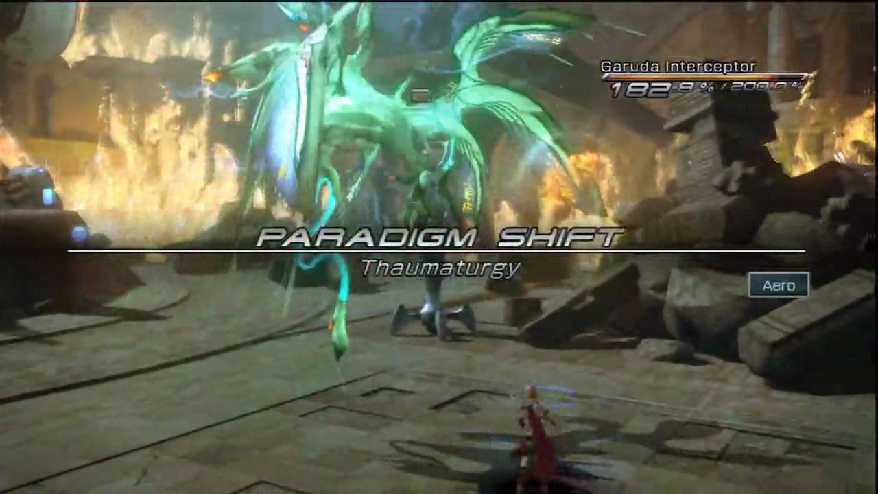 Final Fantasy XIII - Boss 03 "Garuda Interceptor" [HD] - YouTube
