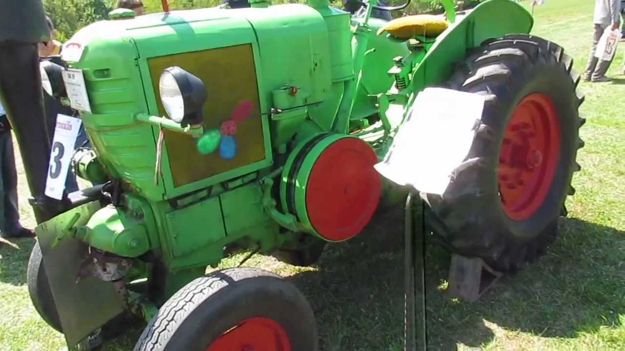 Hoffer traktor - YouTube