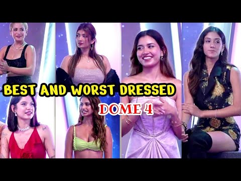 Best and worst dressed girls dome session 4| akansha, soundarya ...