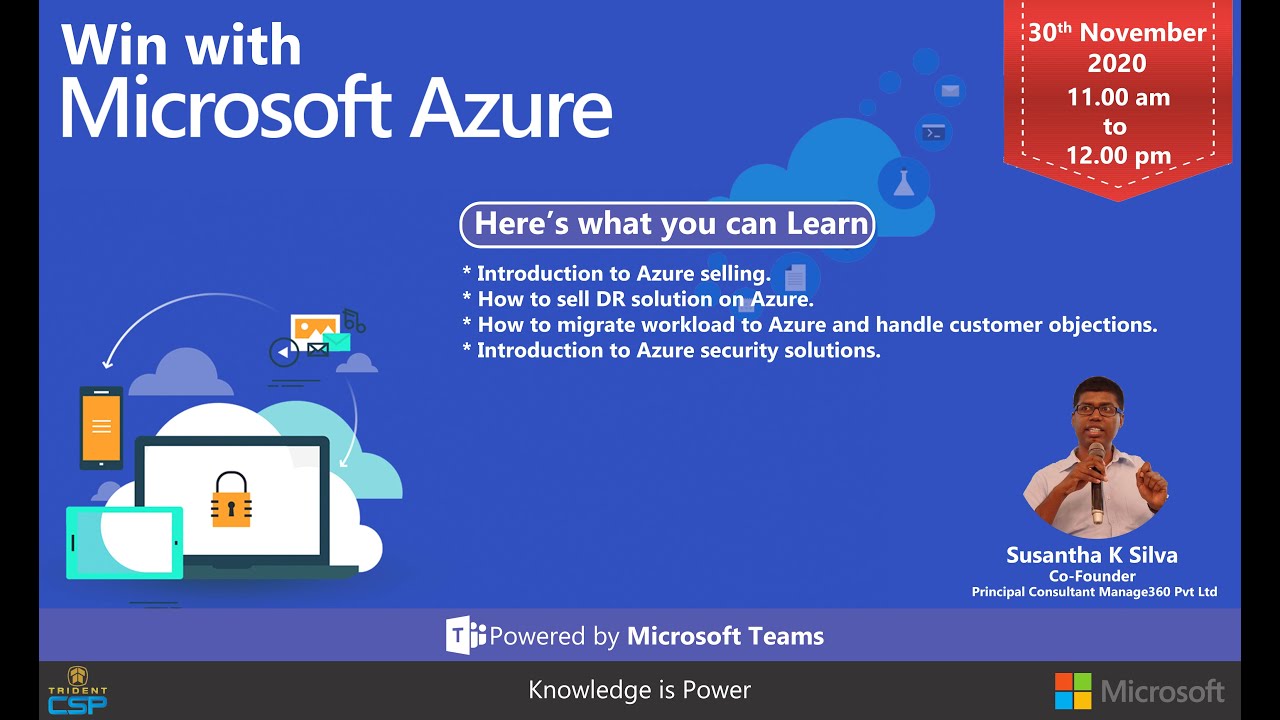 Learn how to position Microsoft Azure | Win with Azure | Webinar - YouTube