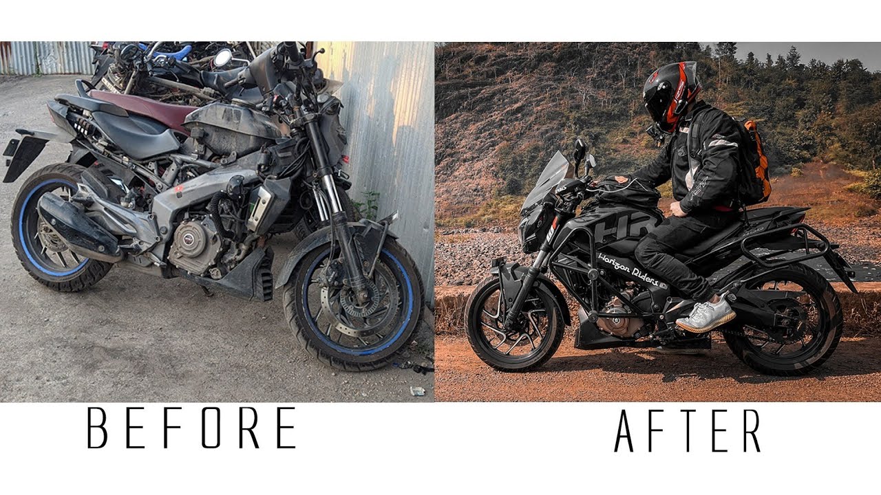 The Best Looking Dominar 400 Ever ?? || Black Dominar 400 || Modified ...
