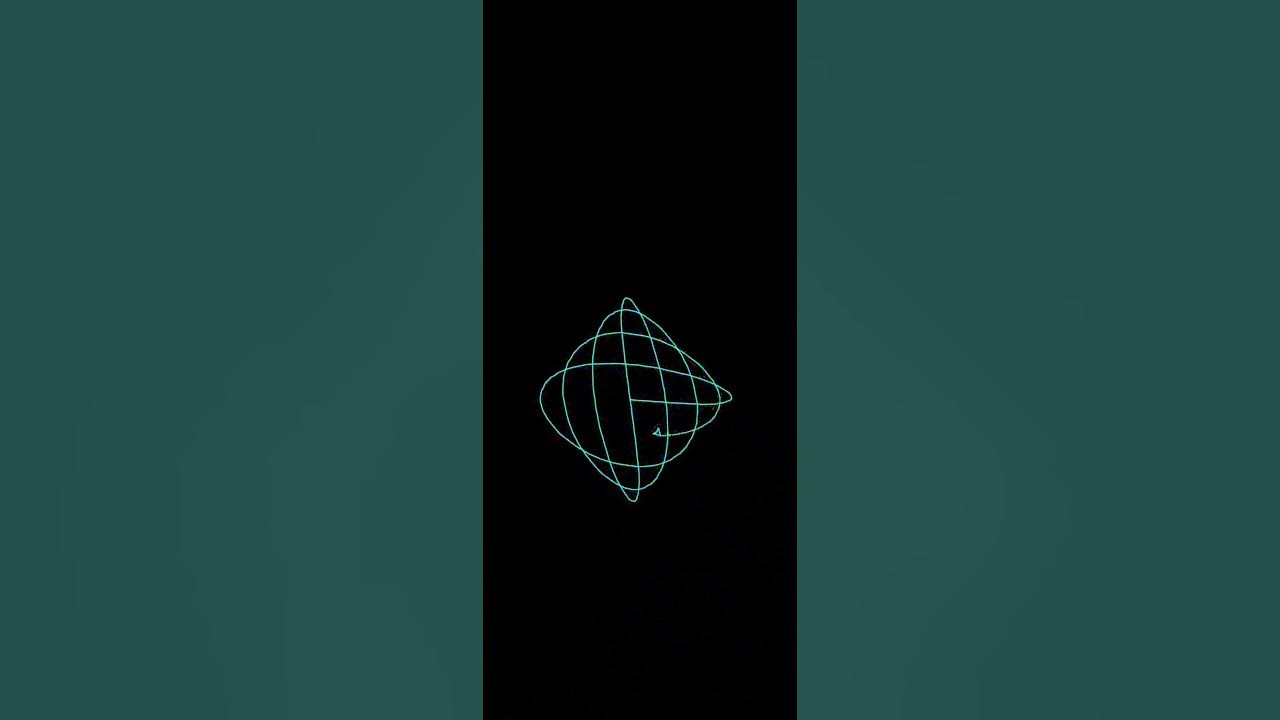 Create stunning Lissajous curves with Python Turtle#trendingshorts #shorts#coding#viralshorts# ...