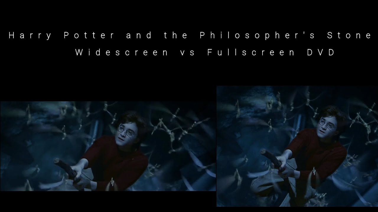 Winged keys | Harry Potter and the Philosopher's Stone | Widescreen vs ...