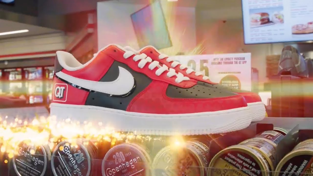 Rare Custom QuikTrip Sneakers by Jake Danklefs - YouTube