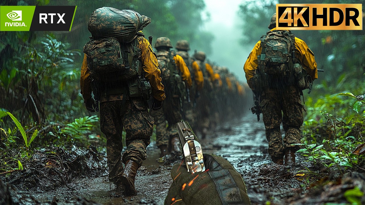 (RTX) VIETNAM WAR | Hyper-Realistic Immersive ULTRA Graphics Gameplay ...
