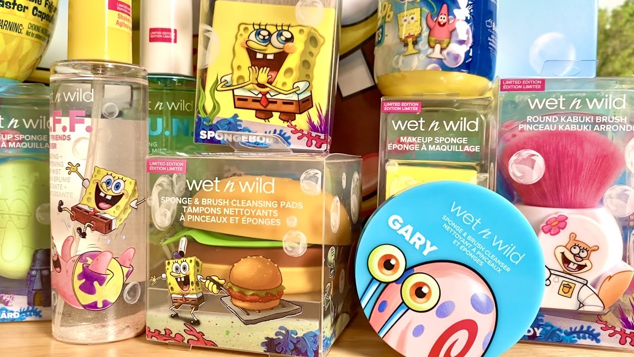 Unboxing SpongeBob SquarePants ! Super satisfying Unboxing NO Talking ...