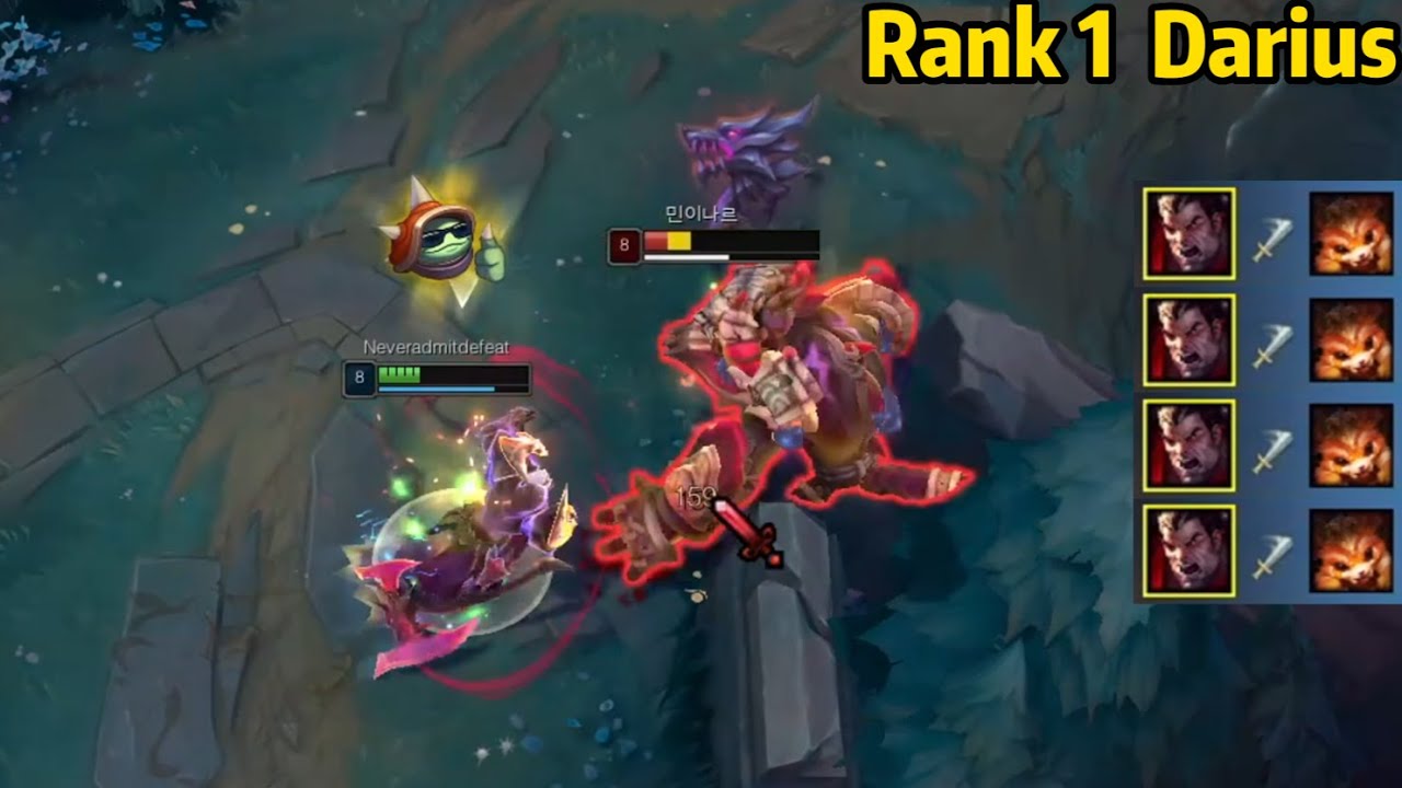 Rank 1 Darius VS Rank 1 Gnar! *INTENSE 1V1 DUEL* - YouTube