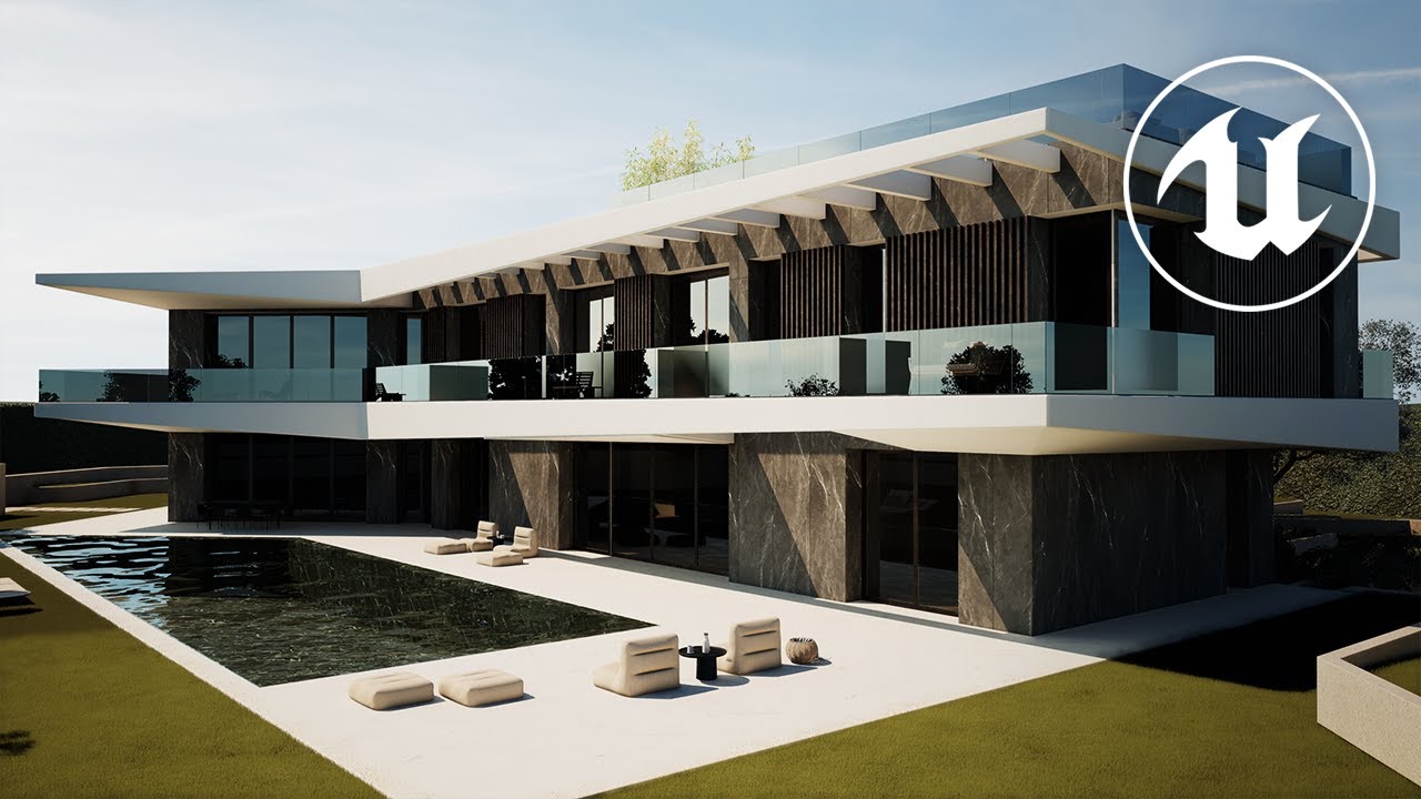 We Made a Complete Luxury House in Unreal Engine 5 - YouTube