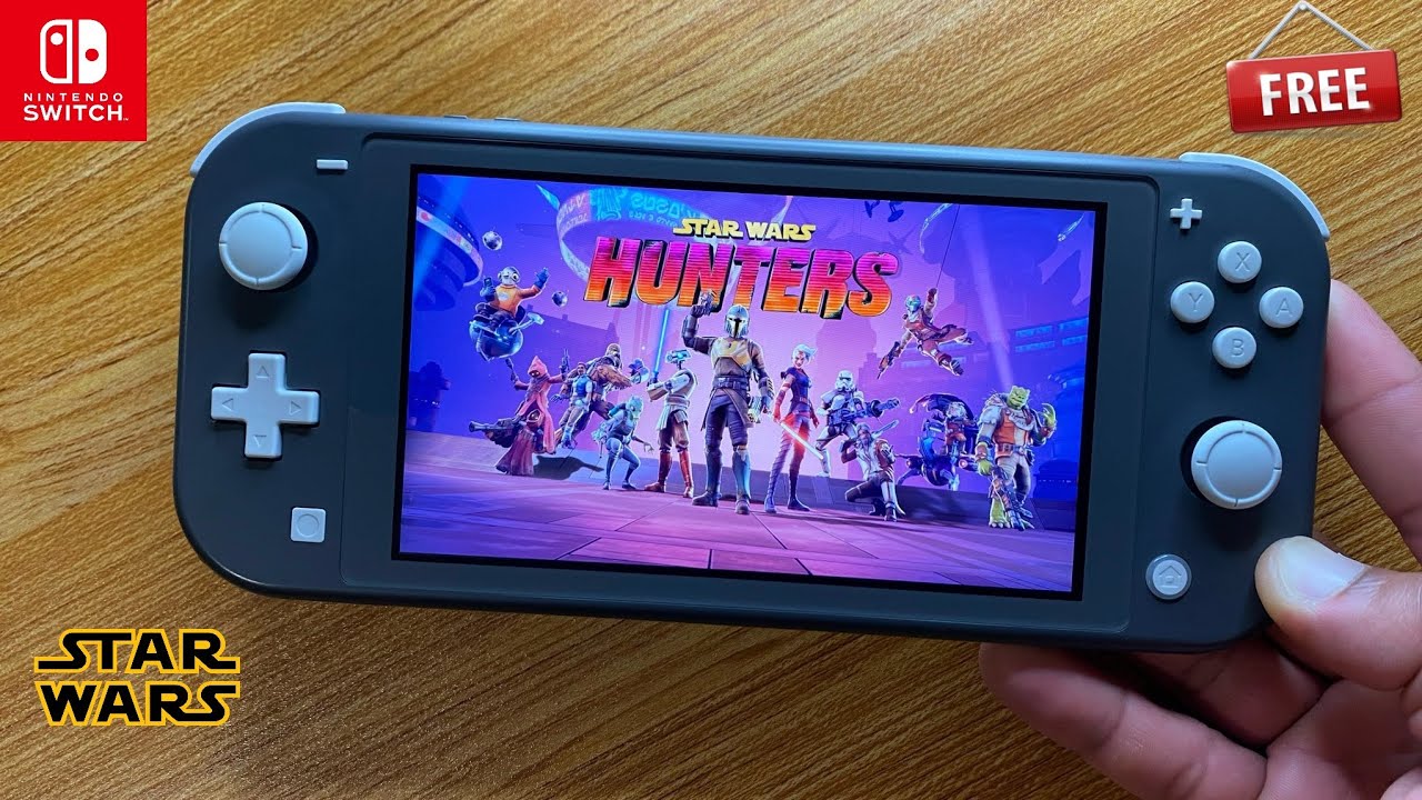 Star Wars: Hunters Nintendo Switch Lite Gameplay - YouTube