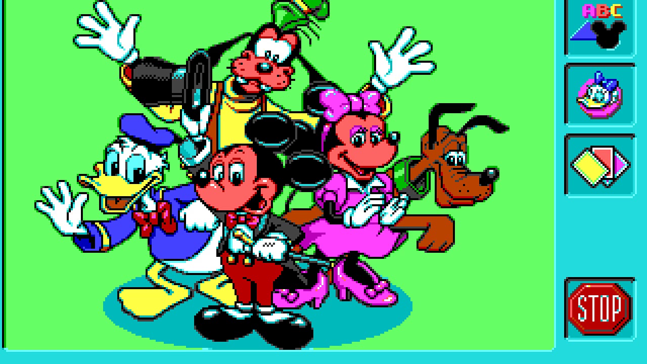 Amiga 500 Longplay [146] Mickey's Memory Challenge - YouTube