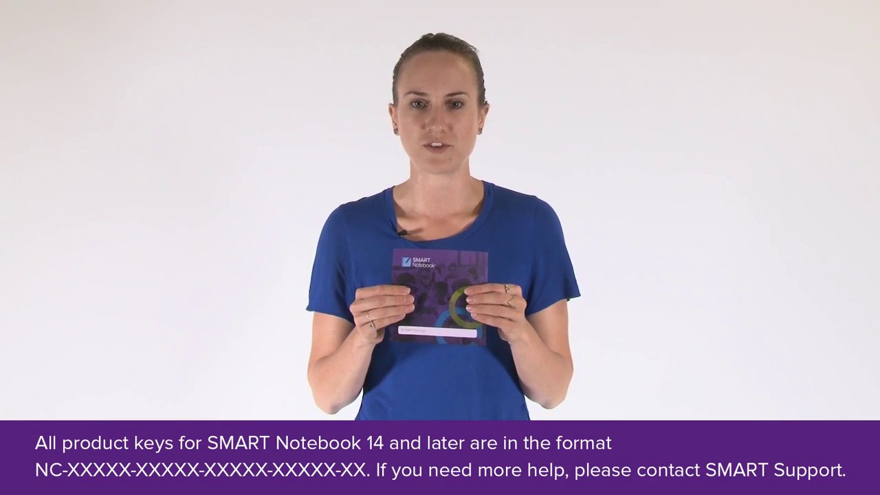 How to find your SMART Notebook license key - YouTube