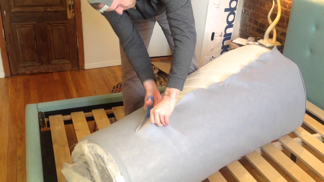 Sonno Bed Mattress Unboxing - YouTube