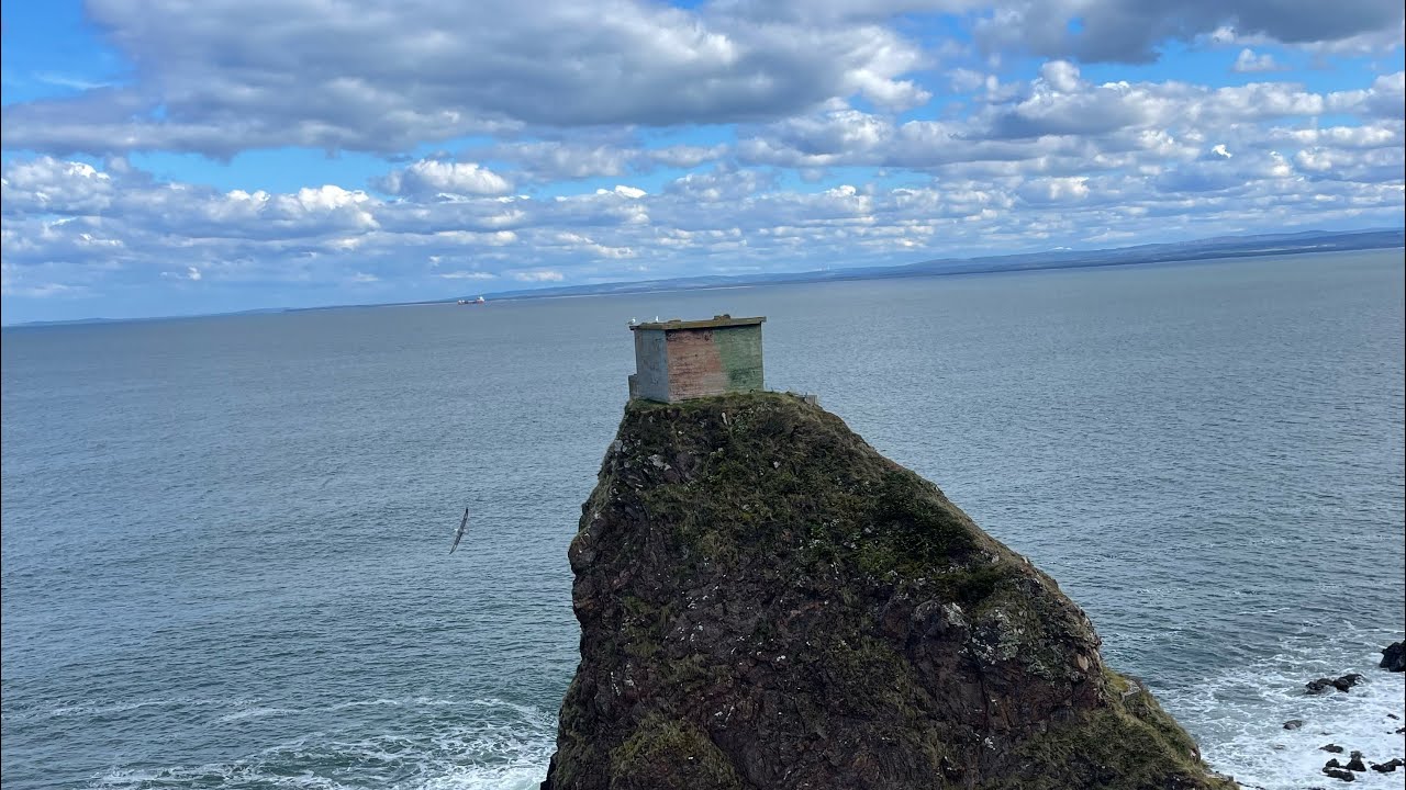 South Sutor sea stack forts - YouTube