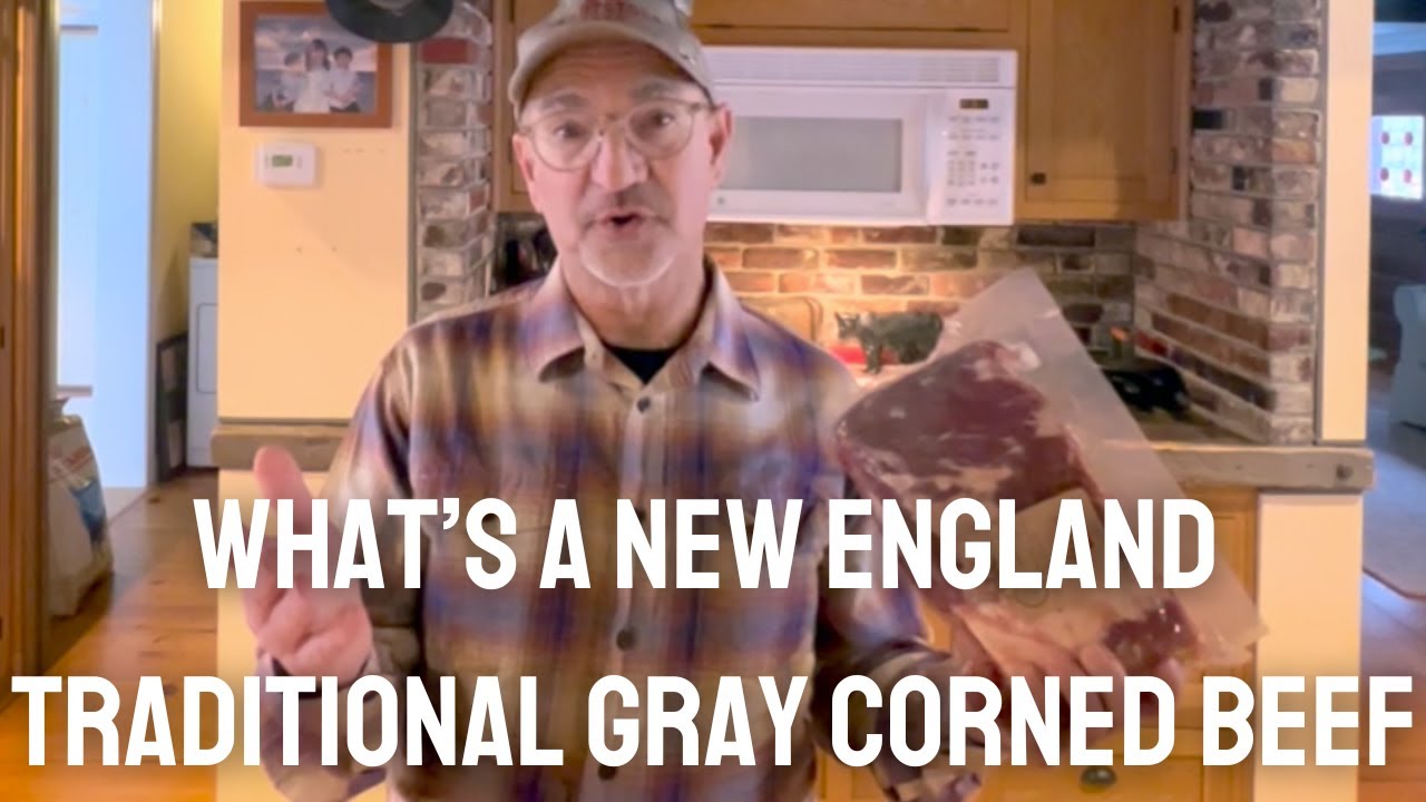 New England Traditional Gray Corned Beef - YouTube