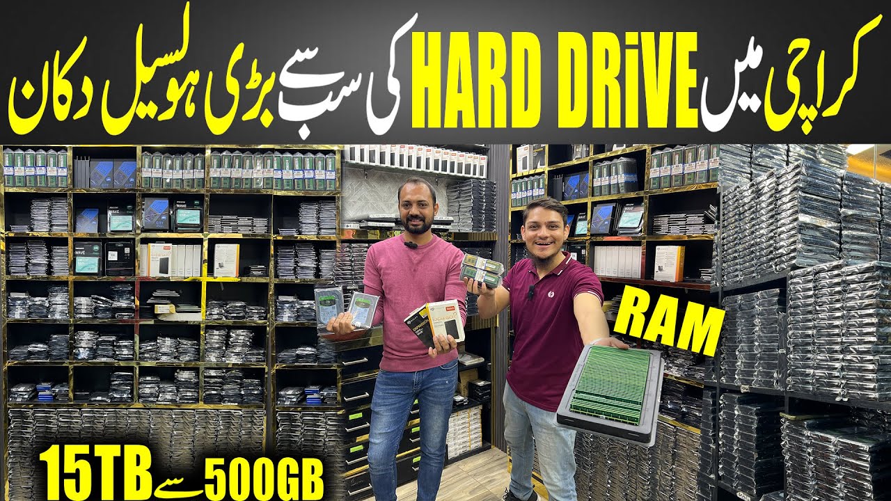 Best Shop of Hard Drive in Karachi | SSD Price | Ram for Desktop & Laptop | March Computer - YouTube
