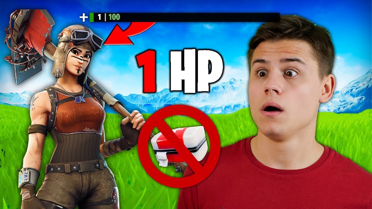 WYGRAŁEM GRĘ Z 1 HP?! FORTNITE BATTLE ROYALE! - YouTube