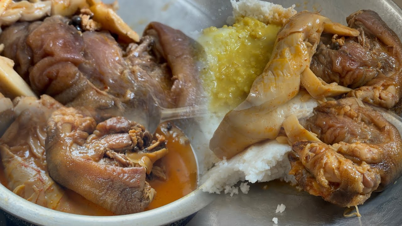 Our whole pig trotters are cooked to perfection resulting in a soft ...