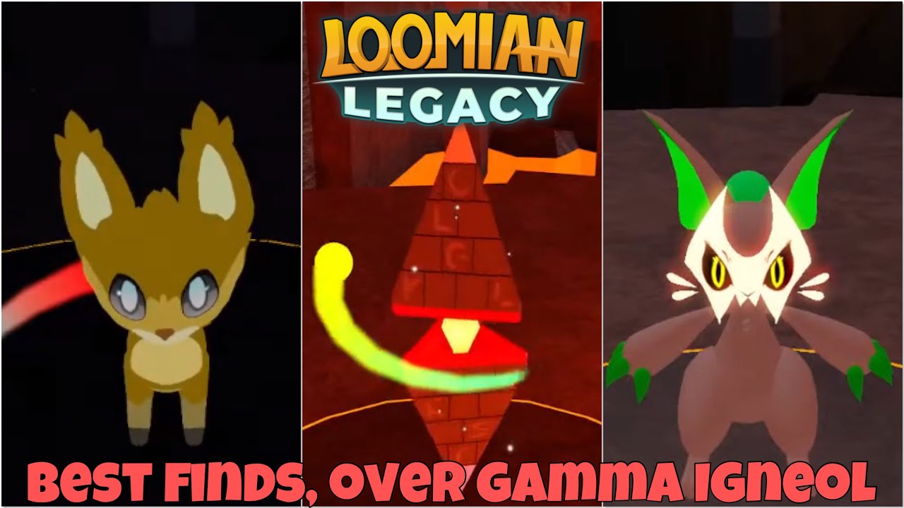 All My Best Finds Ever, while trying to find Gamma Igneol | Loomian ...