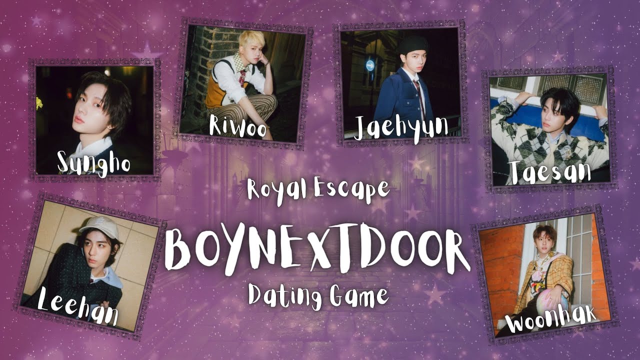 BOYNEXTDOOR Dating Game | Royal Escape | STORY Version | KPOP DATING ...