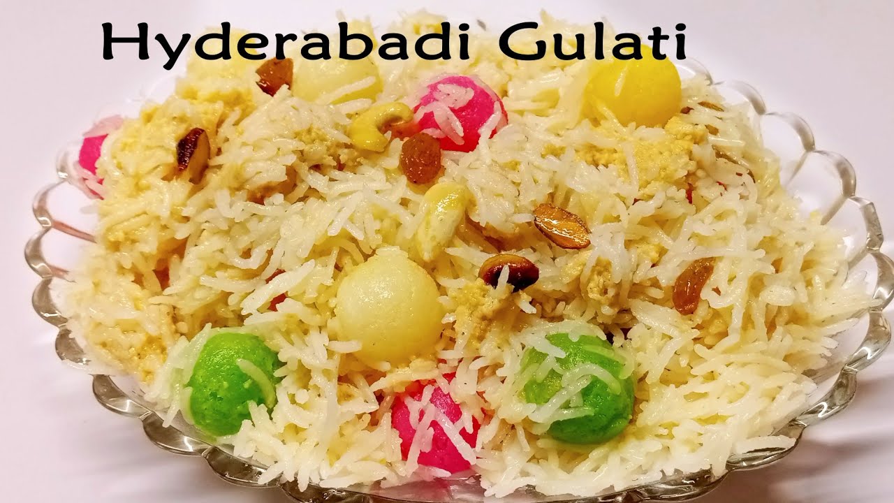 Hydrabadi Gulati Recipe | Shadiyon Wali Degi Gulati Recipe - YouTube